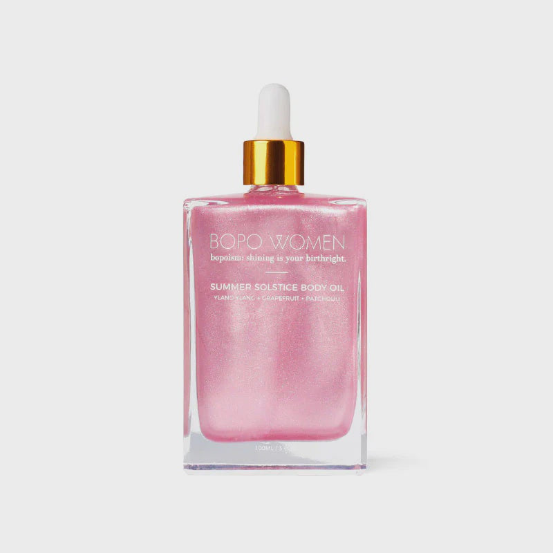 Bopo Women Pink Solstice Body Oil