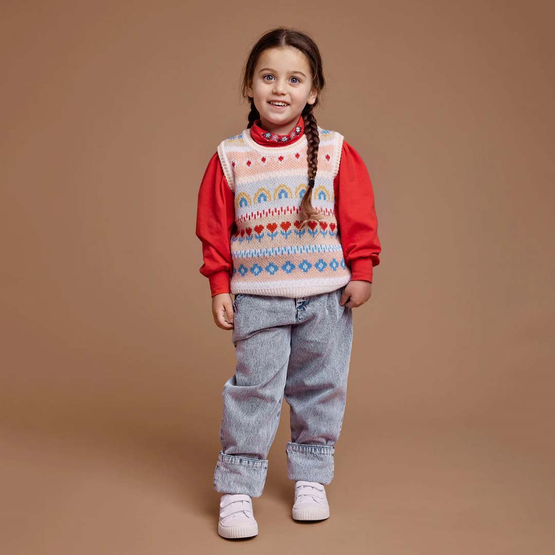 Goldie + Ace Matilda Sweater Vest | BY SAN SEBASTIAN