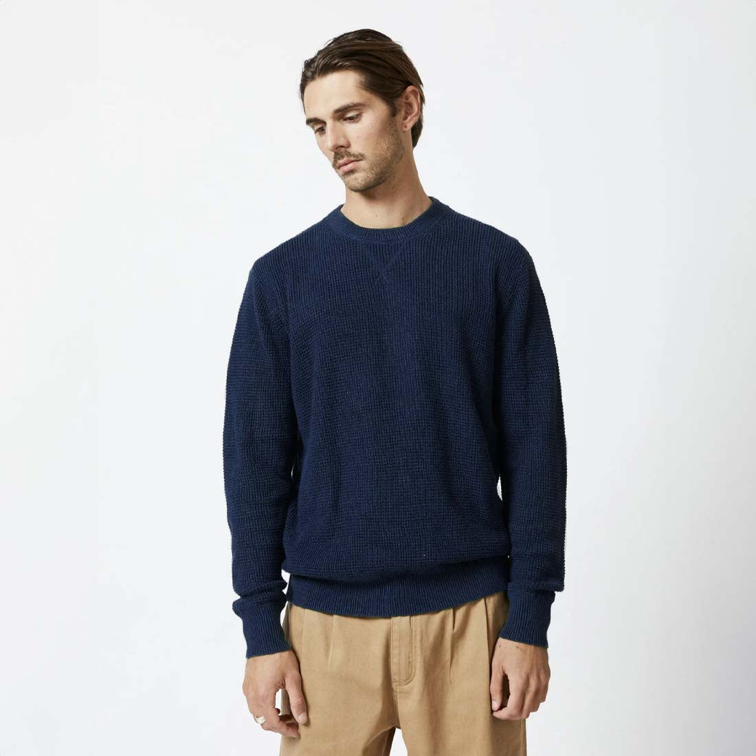 Mr Simple Navy Sorrento Knit | BY SAN SEBASTIAN