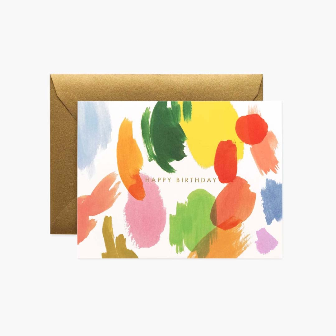 Rifle Paper Co. Palette Birthday Card | BY SAN SEBASTIAN