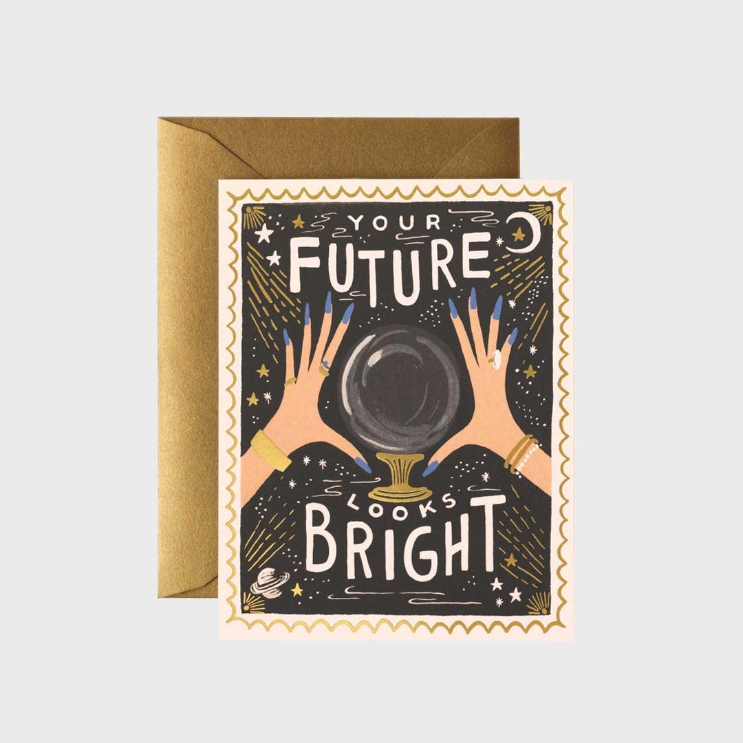 Rifle Paper Co. Your Future Looks Bright Congratulations Card | BY SAN ...