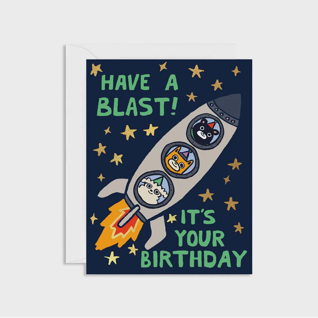 Wrap Have a Blast! Birthday Card | BY SAN SEBASTIAN