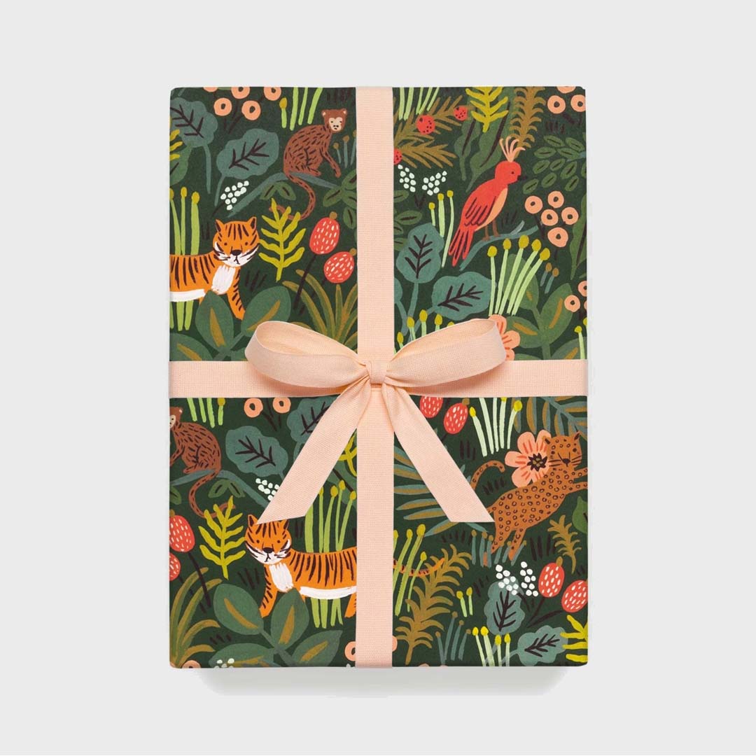 Rifle Paper Co. Jungle Animals Wrapping Paper | BY SAN SEBASTIAN