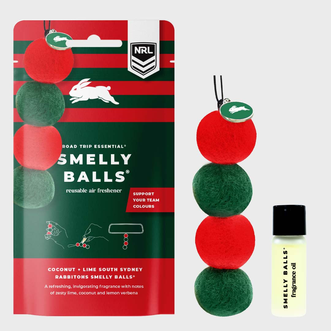South Sydney Rabbitohs Smelly Balls Set | BY SAN SEBASTIAN