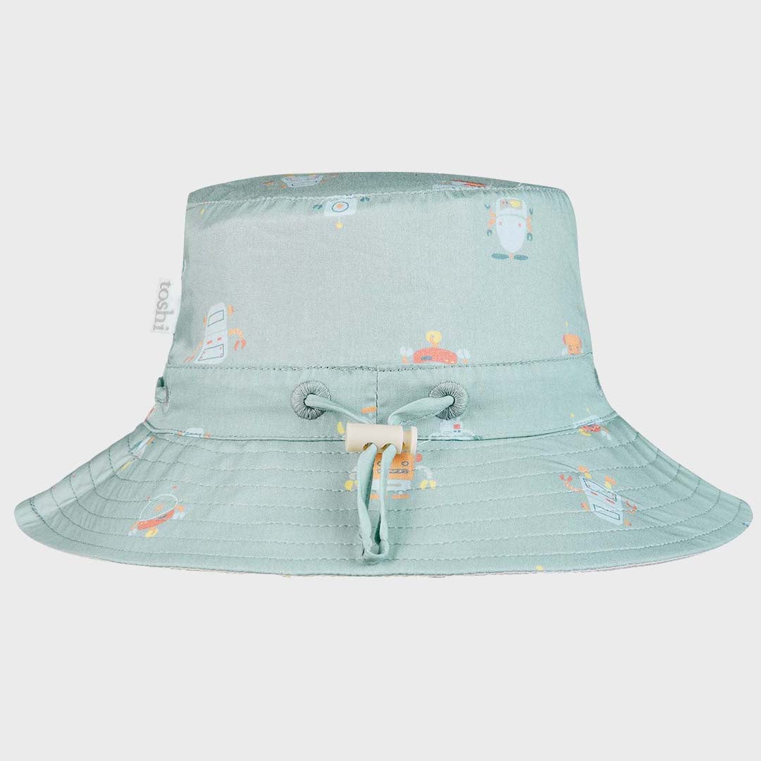 Toshi Joyride Robots Sunhat | BY SAN SEBASTIAN
